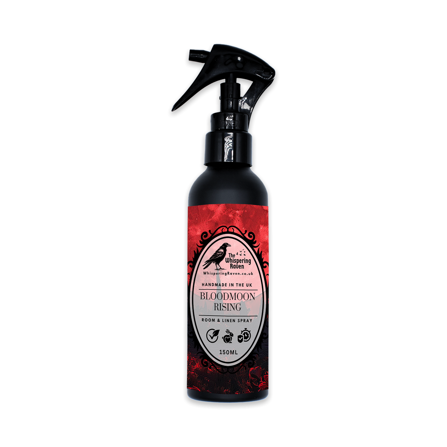 Bloodmoon Rising Scented Room and Linen Spray 150ml - The Whispering Raven